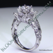 Blooming Rose Engagement Ring Collection